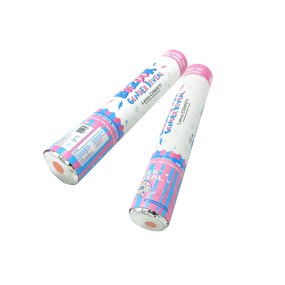 canon lanza confetti 30 cms gender reveal rosado sku 214815 producto ...